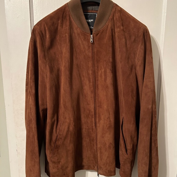 Todd Snyder | Jackets & Coats | Todd Snyder Brando Bomber In Suede Nutmeg Xl | Poshmark